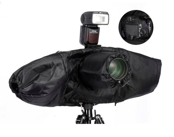 DSLR Ve SLR Makineler İçin Kış Stili Yağmurluk, Rain Cover Winter Style ...